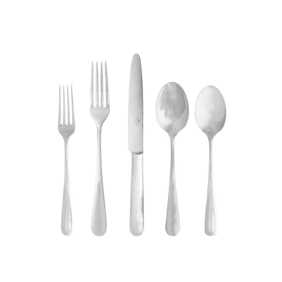 Lumi Flatware 5 Pieces Set — Pecan Row