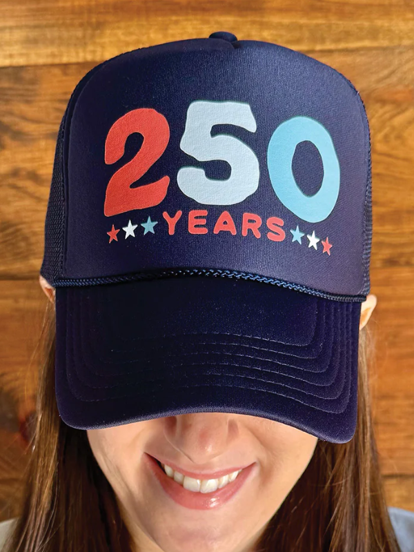 250 Years Foam Trucker Hat — Pecan Row