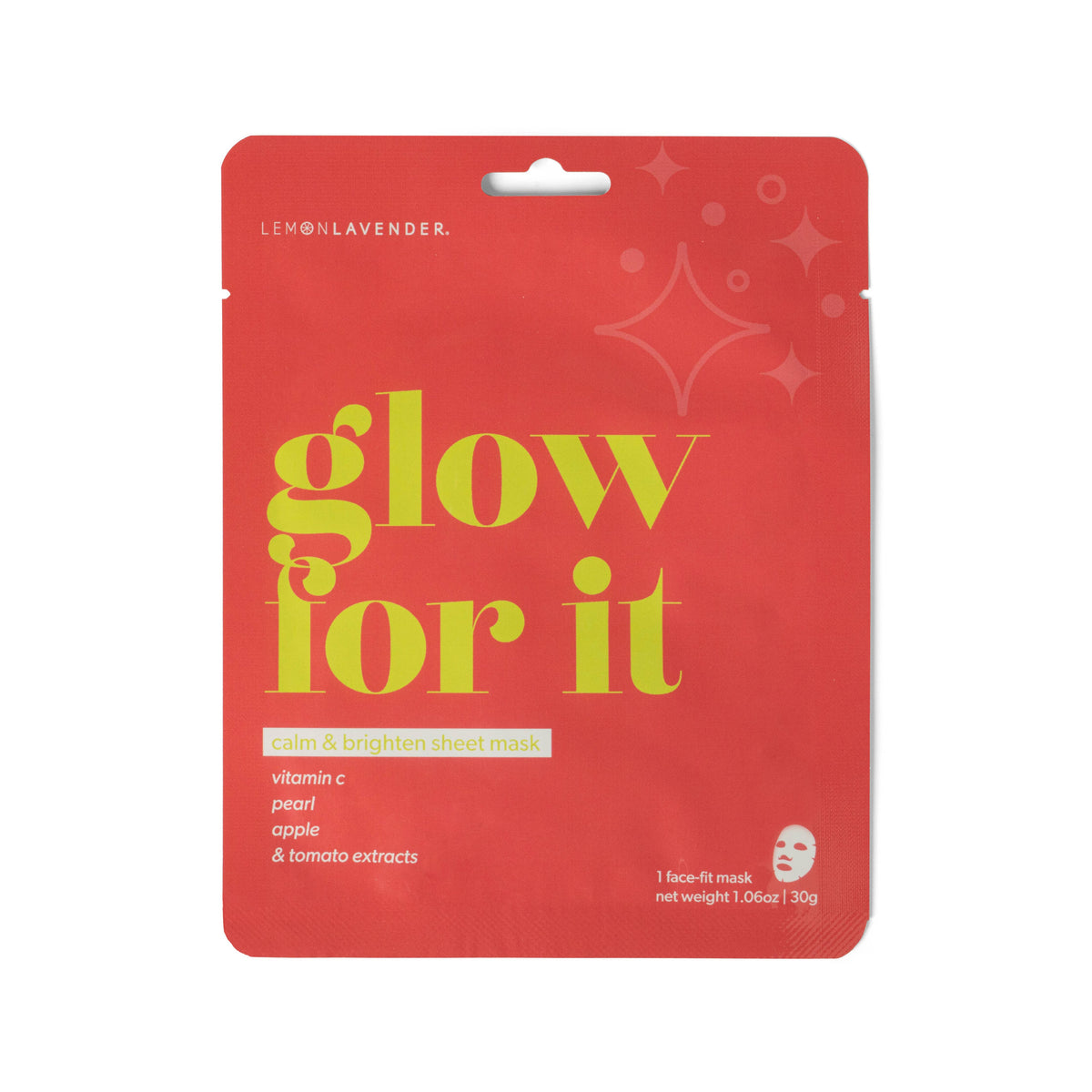 GLOW FOR IT Face Mask — Pecan Row