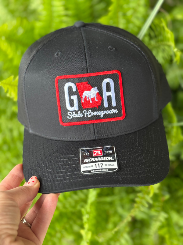 GA State Dawg Trucker Hat — Pecan Row