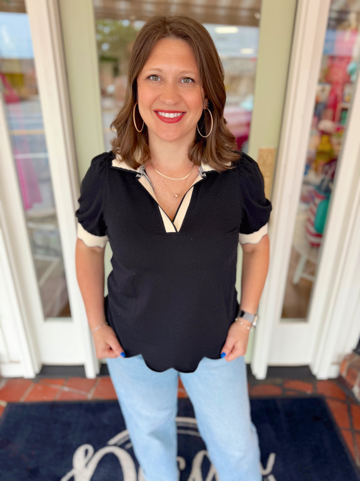 The Blaire Top — Pecan Row