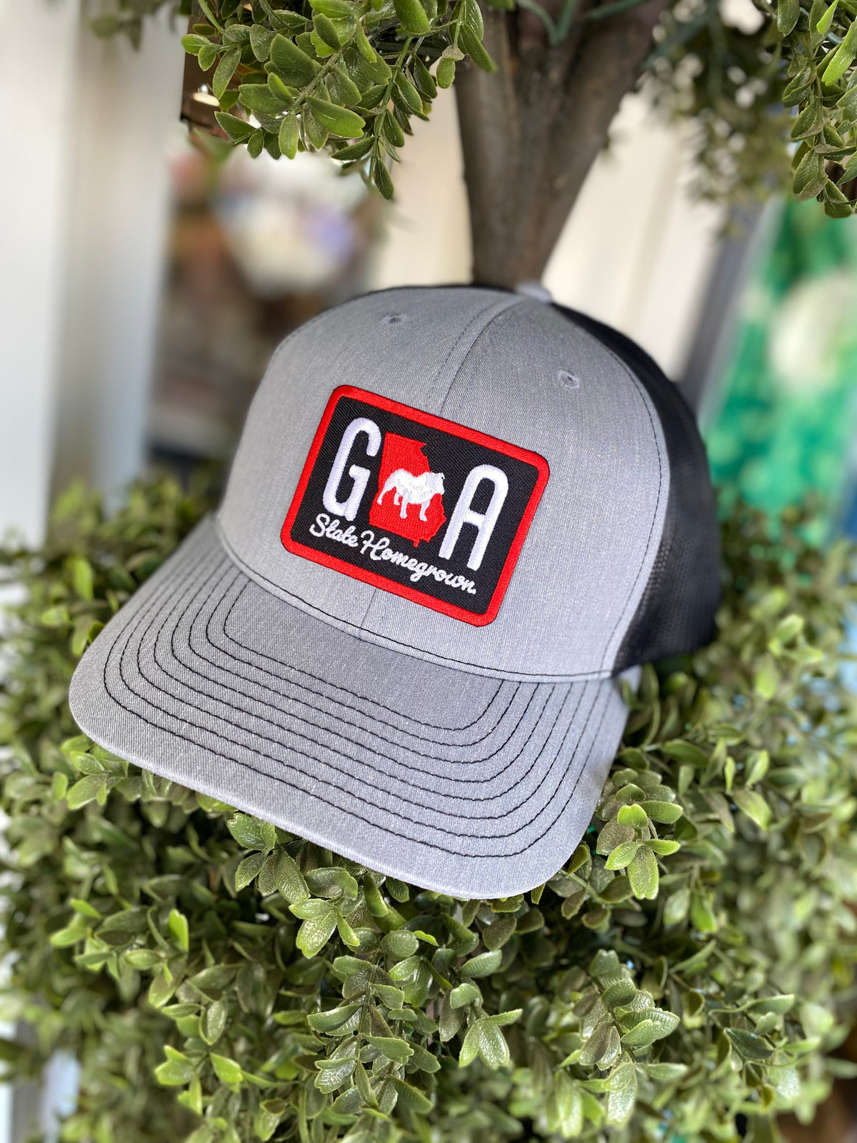 GA State Dawg Trucker Hat by State Homegrown — Pecan Row