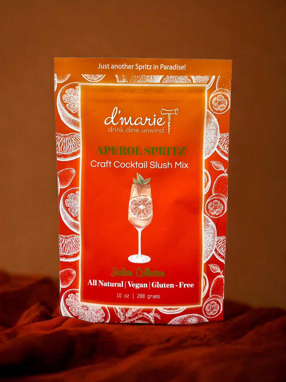 Aperol Spritz Craft Cocktail Slush Mix — Pecan Row