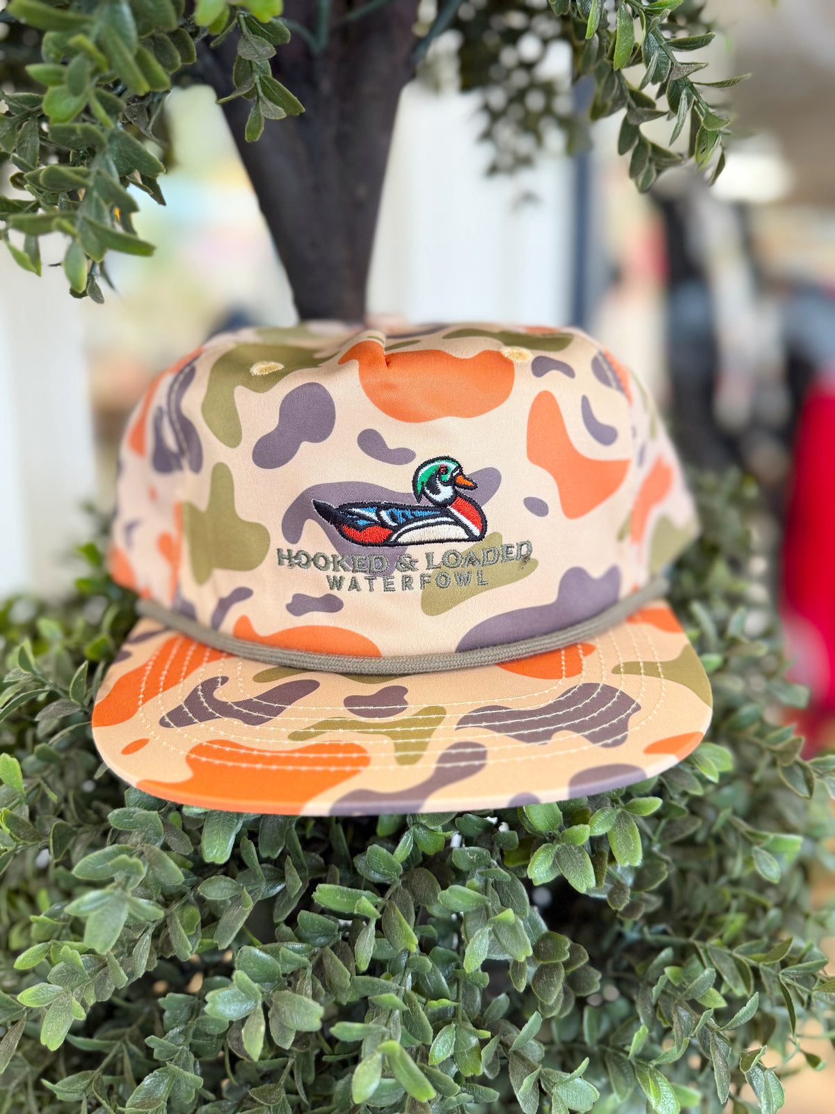 Woodie Waterfowl Old School Rope Hat — Pecan Row