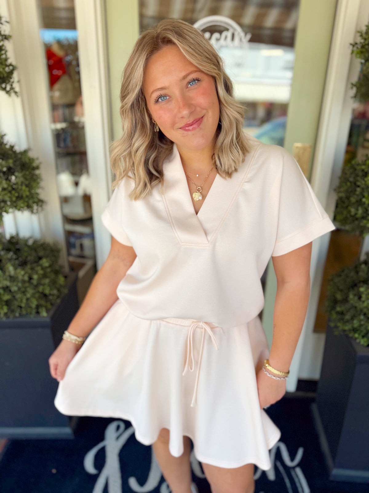 The Josalyn Shirt — Pecan Row