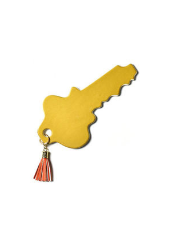Big Gold Key Attachment by Happy Everything – Pecan Row