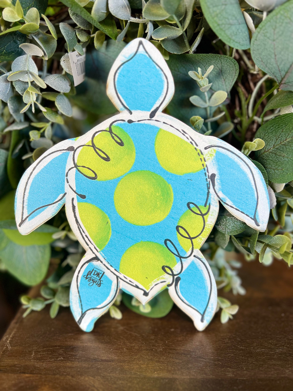 Summer Turtle Mini Velcro Attachment — Pecan Row