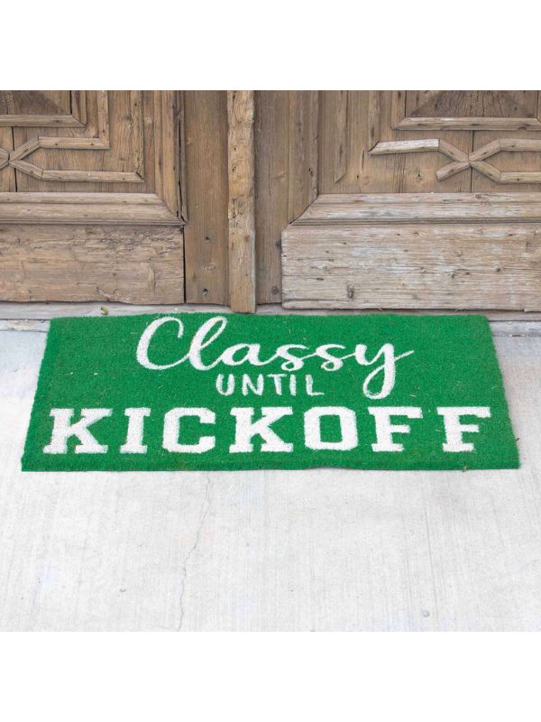 SALE Classy Until Kickoff Door Mat — Pecan Row